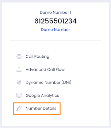Change a tracking number’s name – WildJar